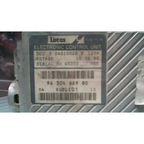 Recambios de coches, repuestos y piezas automóvil - Stylauto recambios | Centralita Ecu Peugeot ...